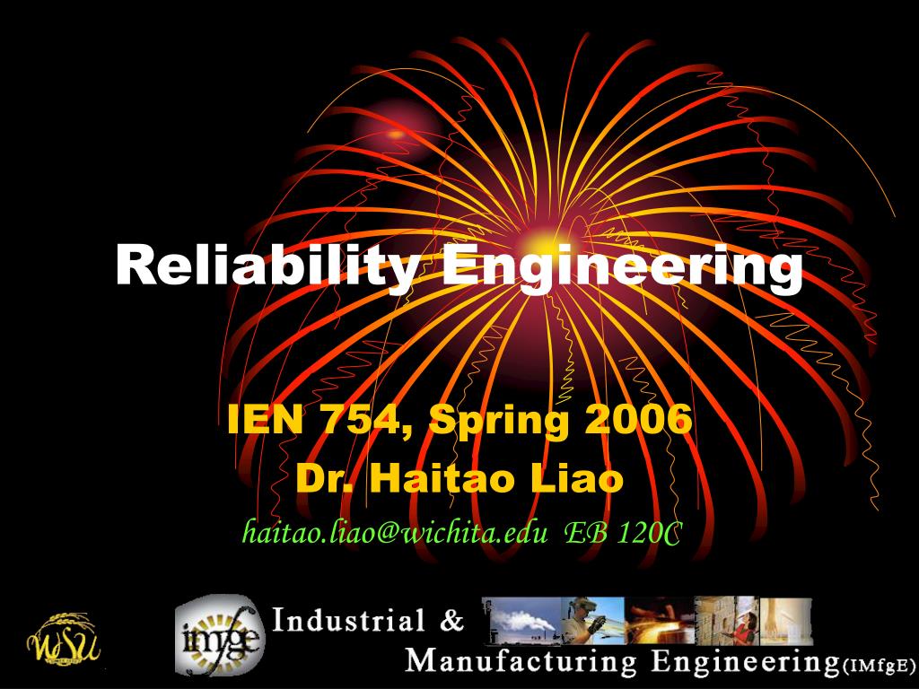 PPT - Reliability Engineering PowerPoint Presentation, free download ...