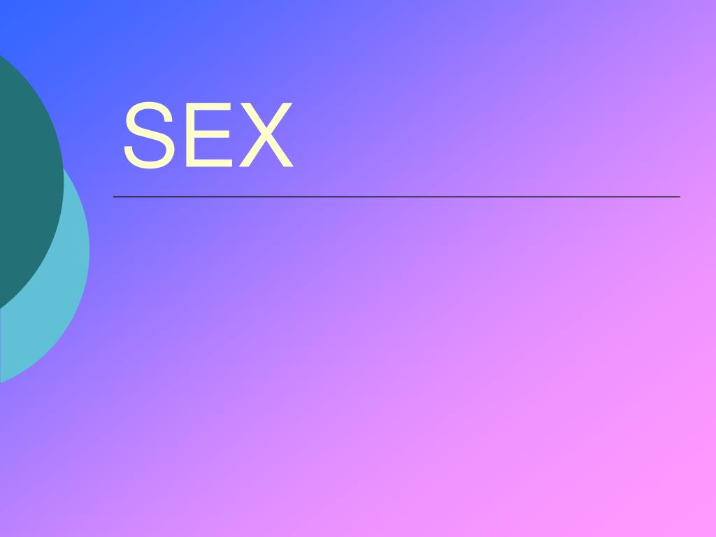 PPT - SEX PowerPoint Presentation, free download - ID:430153