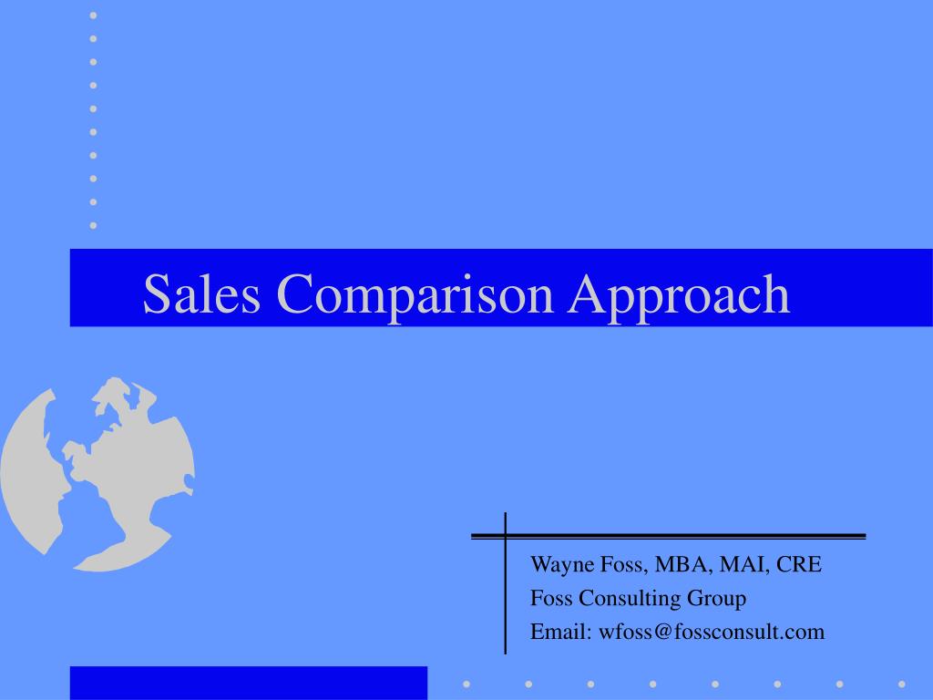 PPT - Sales Comparison Approach PowerPoint Presentation, free download ...
