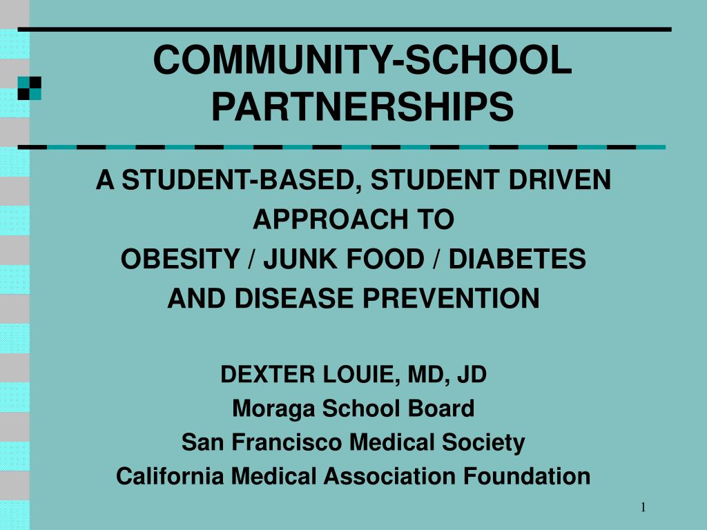PPT - COMMUNITY-SCHOOL PARTNERSHIPS PowerPoint Presentation, free ...