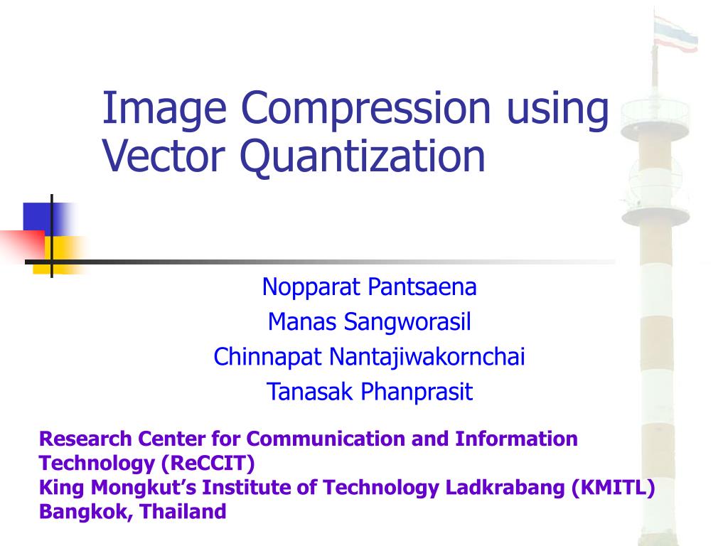 PPT - Image Compression using Vector Quantization PowerPoint ...