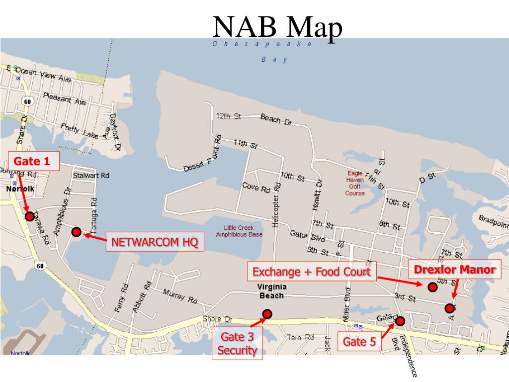 PPT - NAB Map PowerPoint Presentation, free download - ID:433332