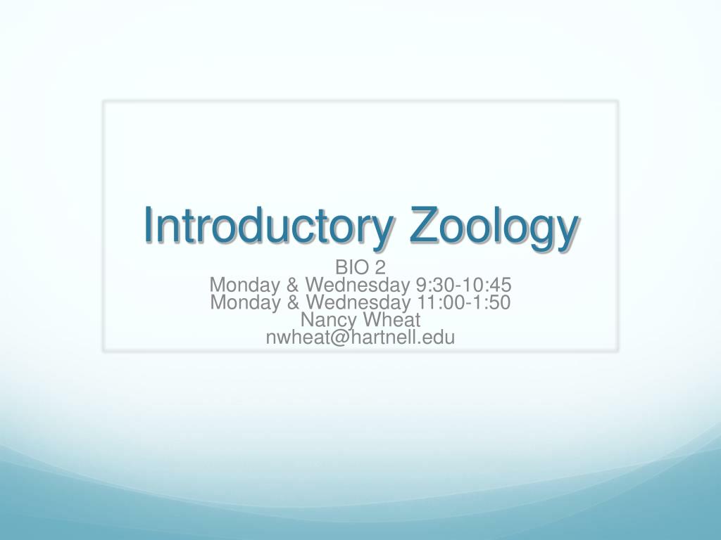 PPT - Introductory Zoology PowerPoint Presentation, free download - ID ...