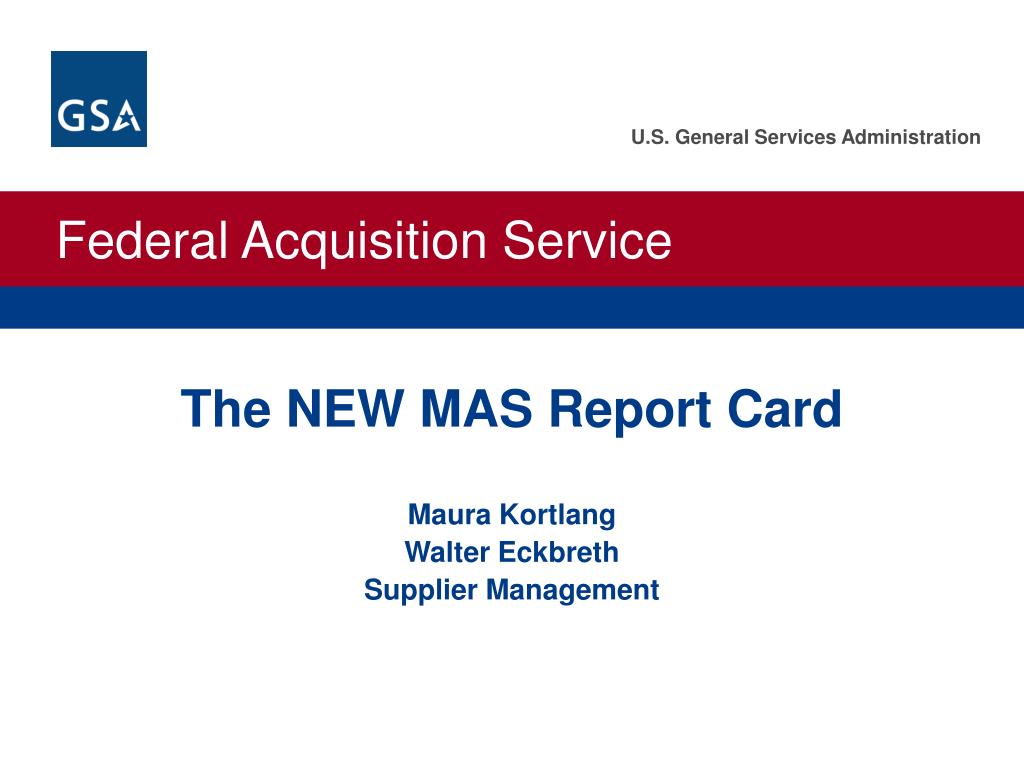 PPT - The NEW MAS Report Card PowerPoint Presentation, free download ...