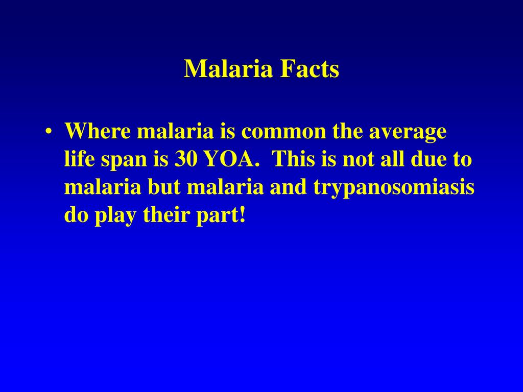 PPT - Malaria Facts PowerPoint Presentation, free download - ID:434386