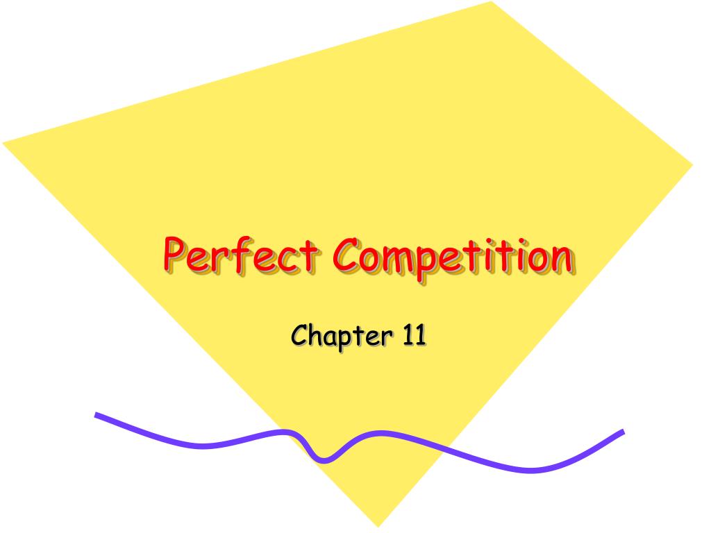 PPT - Perfect Competition PowerPoint Presentation, free download - ID ...