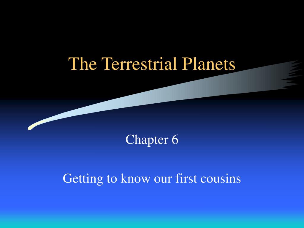 PPT - The Terrestrial Planets PowerPoint Presentation, free download ...