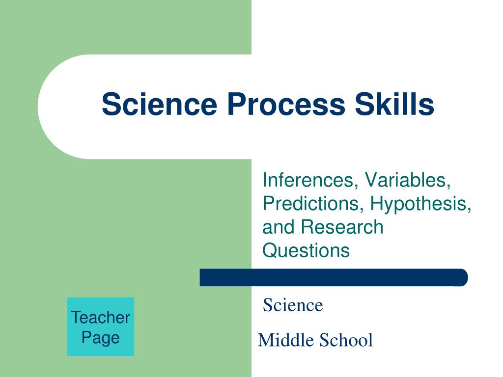 PPT - Science Process Skills PowerPoint Presentation, free download ...
