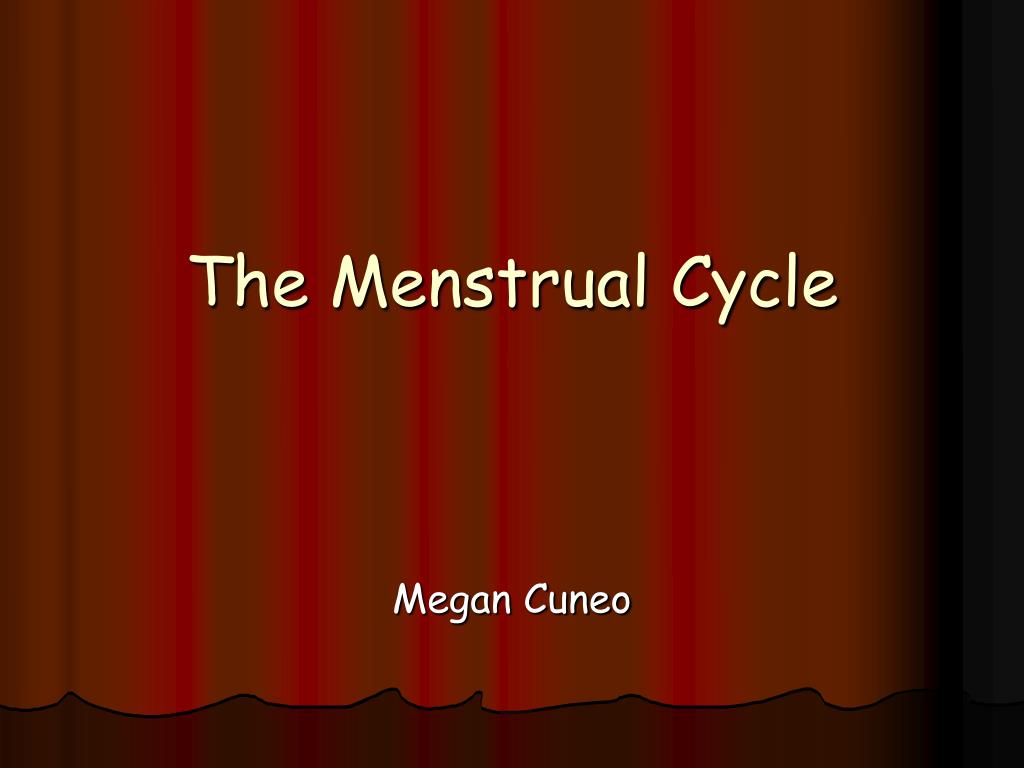 PPT - The Menstrual Cycle PowerPoint Presentation, free download - ID ...