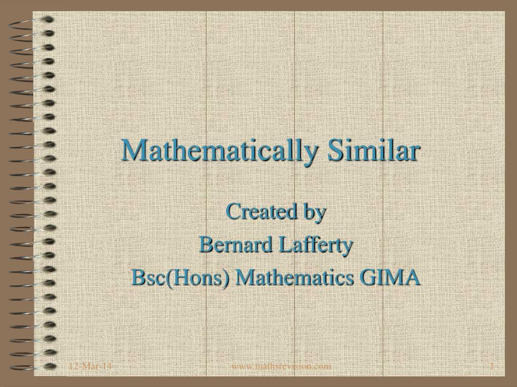PPT - Mathematically Similar PowerPoint Presentation, free download ...