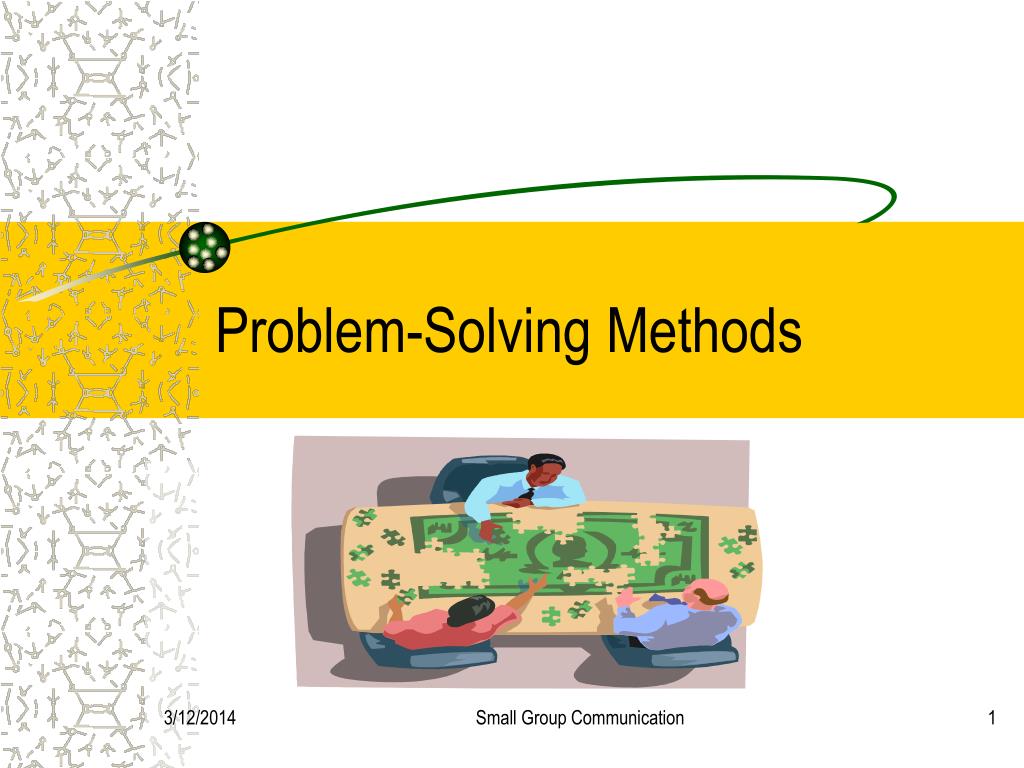 PPT - Problem-Solving Methods PowerPoint Presentation, free download ...