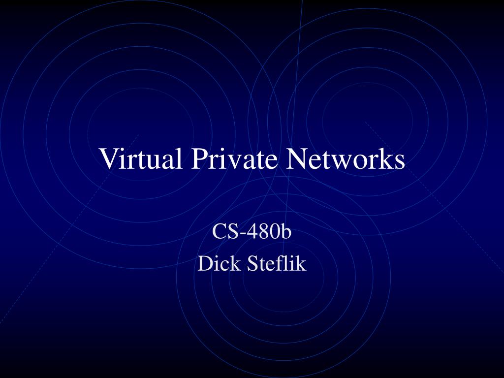 PPT - Virtual Private Networks PowerPoint Presentation, free download ...