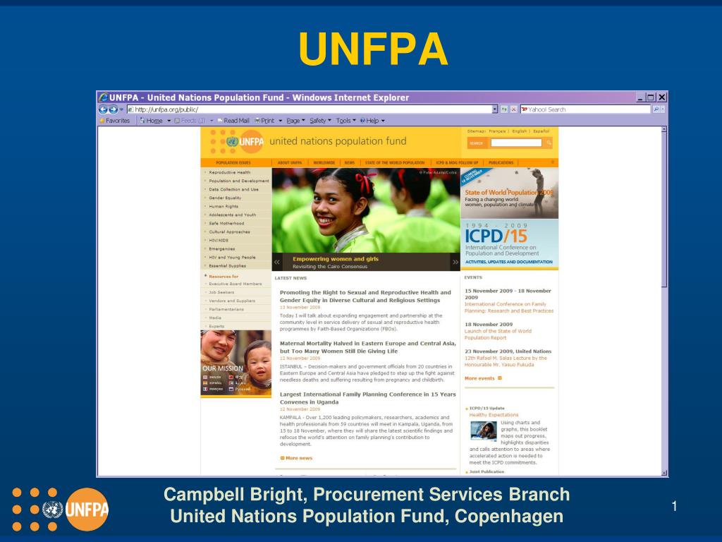 PPT - UNFPA PowerPoint Presentation, free download - ID:438257