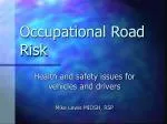 PPT - Occupational Road Safety in India PowerPoint Presentation, free ...