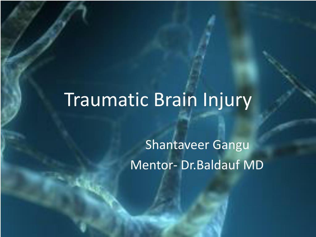 PPT - Traumatic Brain Injury PowerPoint Presentation, free download ...