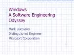 PPT - Windows A Software Engineering Odyssey PowerPoint Presentation ...