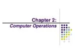 PPT - Performing Computer Operations PowerPoint Presentation, free ...