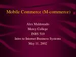 PPT - Mobile Commerce (M-Commerce) PowerPoint Presentation, free ...