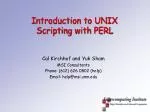 PPT - Introduction to Scripting Language PowerPoint Presentation, free ...