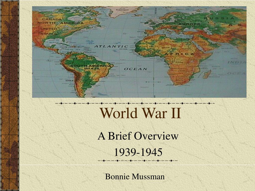 PPT - World War II PowerPoint Presentation, free download - ID:44393