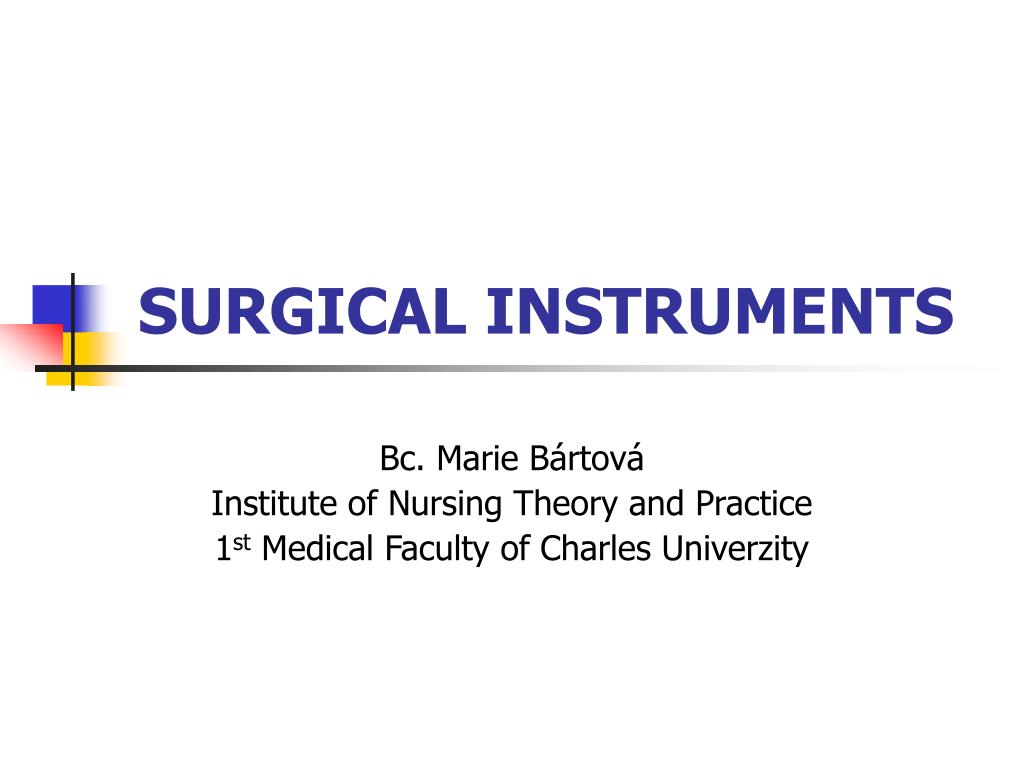 PPT - SURGICAL INSTRUMENTS PowerPoint Presentation, free download - ID ...