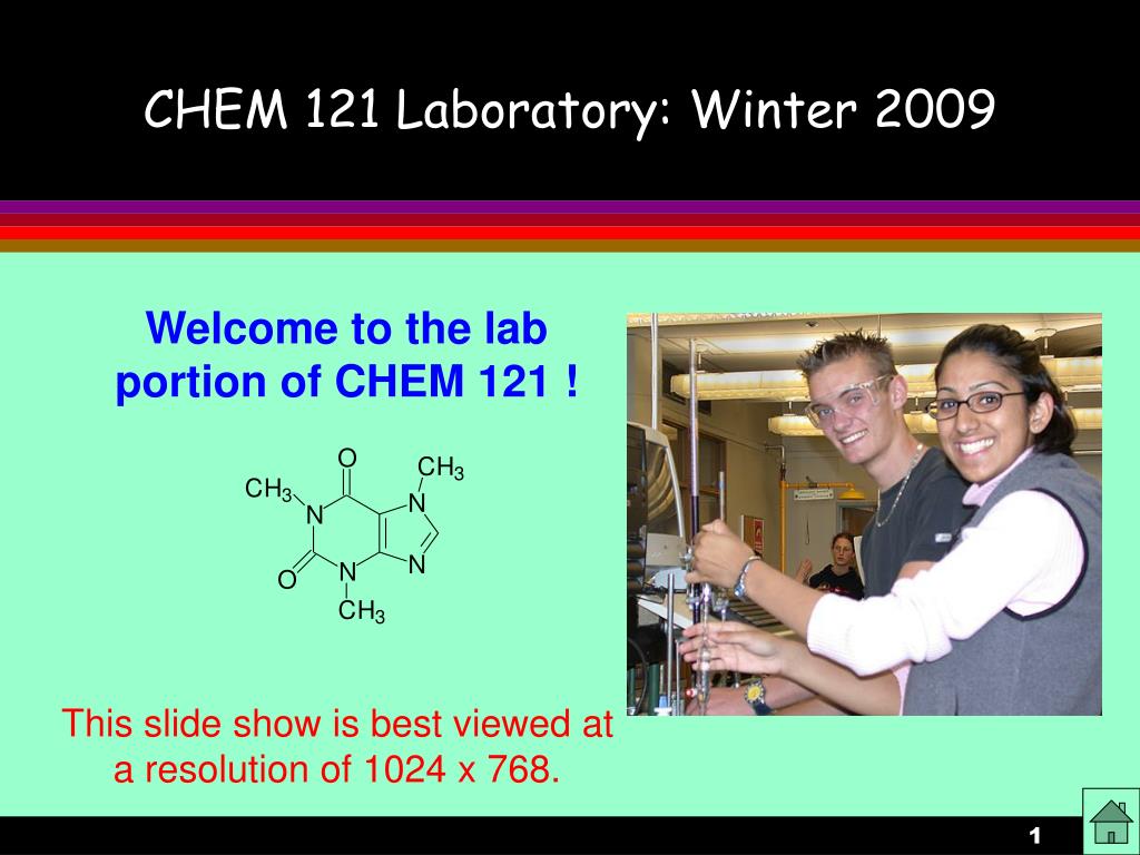 PPT - CHEM 121 Laboratory: Winter 2009 PowerPoint Presentation, free ...