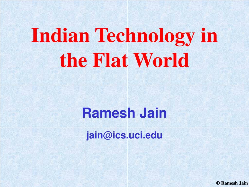 PPT - Ramesh Jain jain@ics.uci PowerPoint Presentation, free download ...