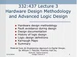 PPT - 332:437 Lecture 4 Variable-Entered Karnaugh Maps and Mixed-Logic Notation PowerPoint ...