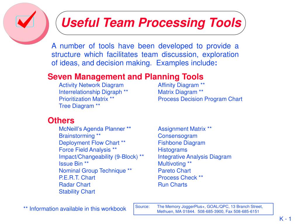 PPT - Useful Team Processing Tools PowerPoint Presentation, free ...