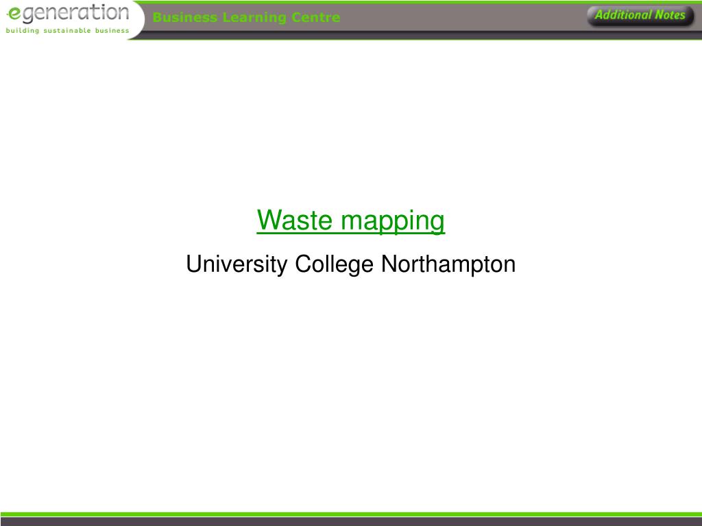 PPT - Waste mapping PowerPoint Presentation, free download - ID:449354