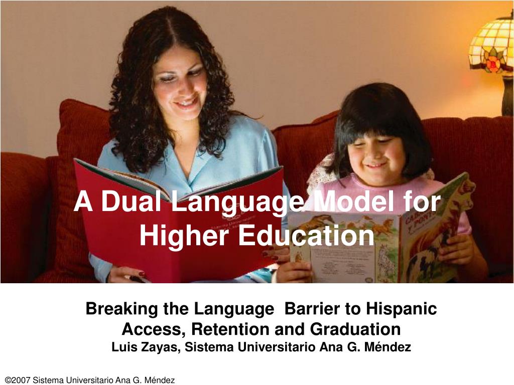 PPT - A Dual Language Model for Higher Education PowerPoint ...