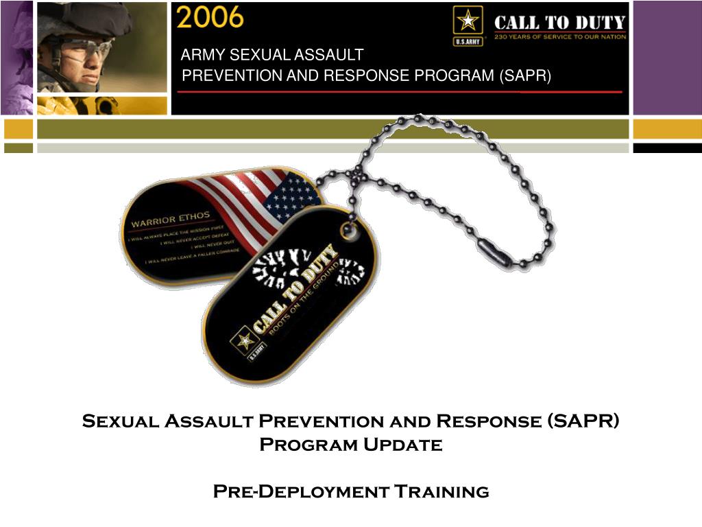 PPT - PREVENTION AND RESPONSE PROGRAM (SAPR) PowerPoint Presentation ...
