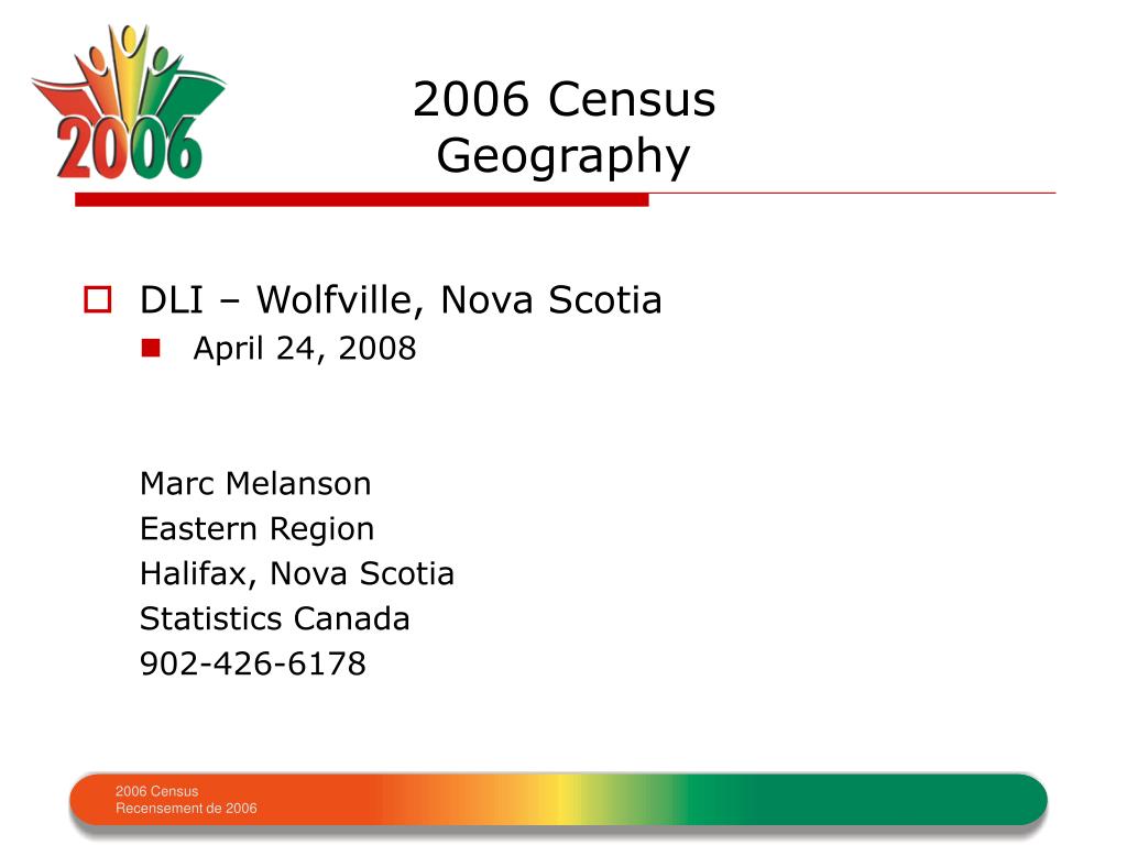 PPT - 2006 Census Geography PowerPoint Presentation, free download - ID ...