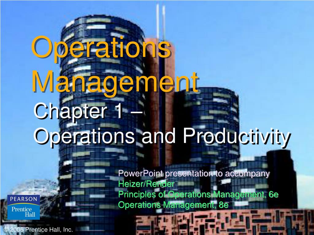 PPT - Operations Management PowerPoint Presentation, free download - ID ...