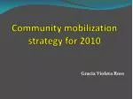 PPT - Community Mobilization PowerPoint Presentation, free download ...