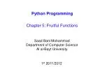 PPT - Basics of Python Programming PowerPoint Presentation, free ...