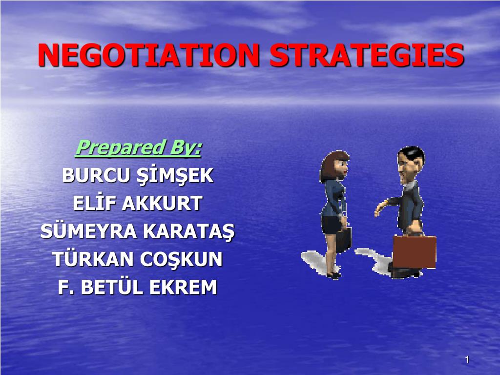PPT - NEGOTIATION STRATEGIES PowerPoint Presentation, free download ...