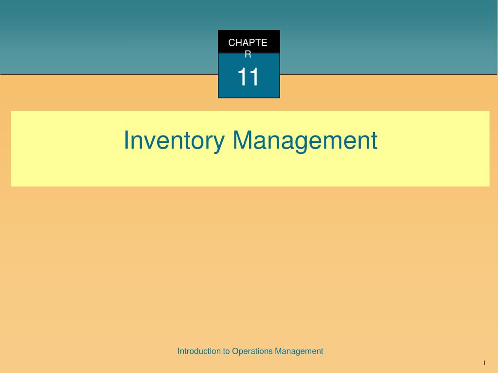 PPT - Inventory Management PowerPoint Presentation, free download - ID ...