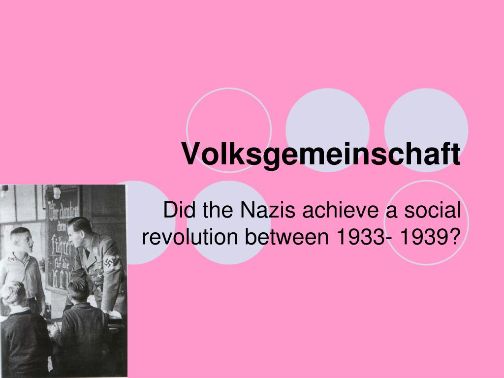 PPT - Volksgemeinschaft PowerPoint Presentation, free download - ID:457633