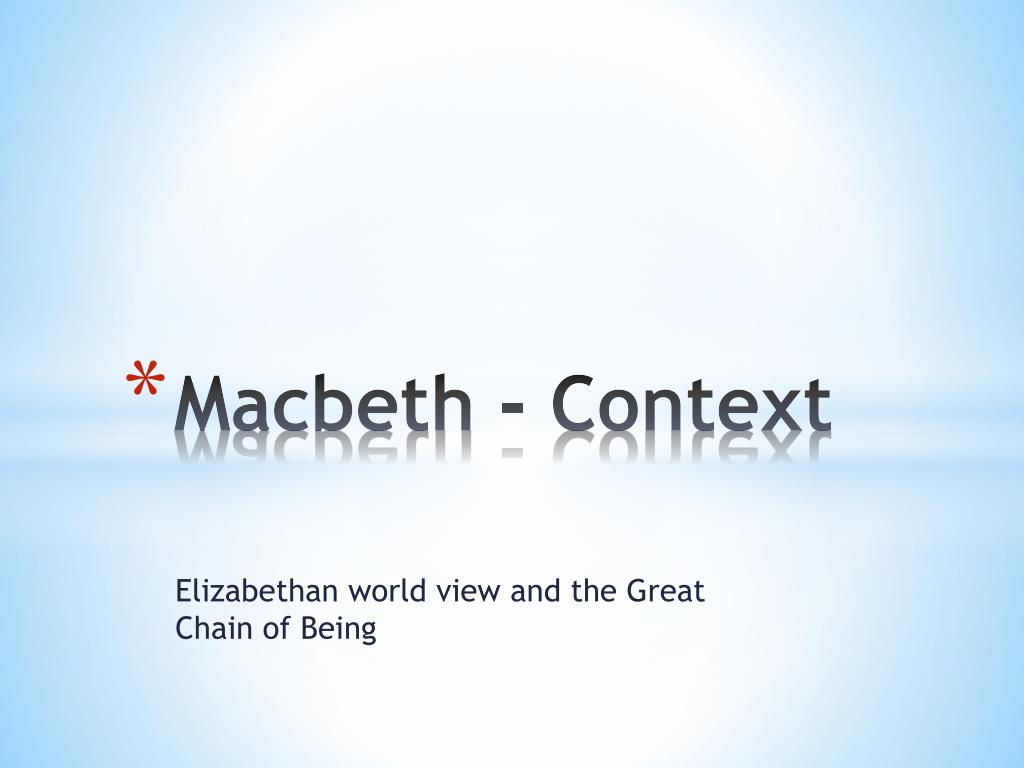 PPT - Macbeth - Context PowerPoint Presentation, free download - ID:459910