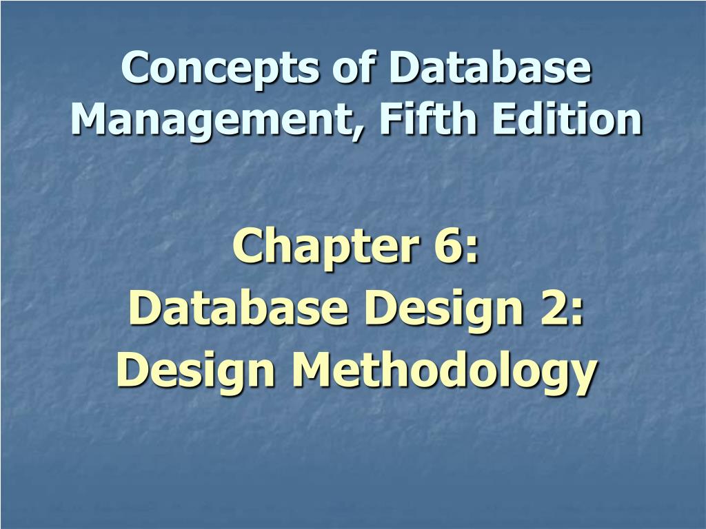PPT - Concepts of Database Management, Fifth Edition PowerPoint ...