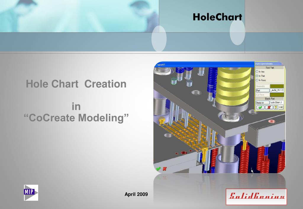 PPT - Hole Chart Creation in “CoCreate Modeling” PowerPoint Presentation - ID:463161