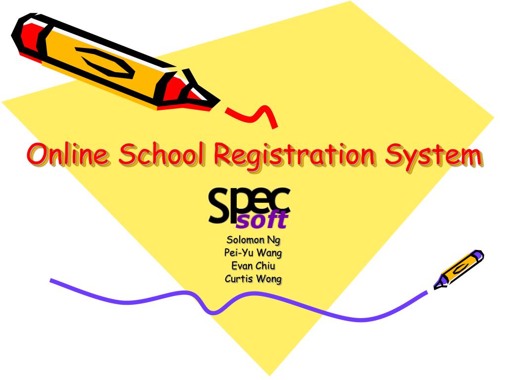 PPT - Online School Registration System PowerPoint Presentation, free ...