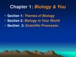 PPT - Chapter 1: Biology Exploring Life PowerPoint Presentation, free ...