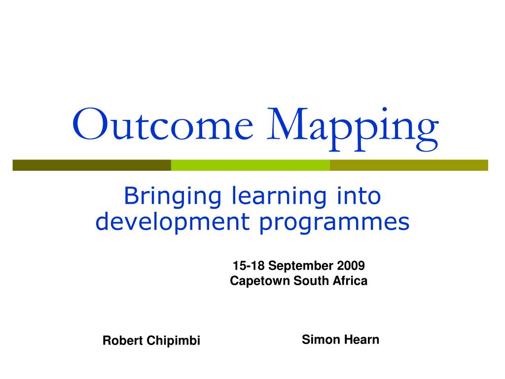 PPT - Outcome Mapping PowerPoint Presentation, free download - ID:466563