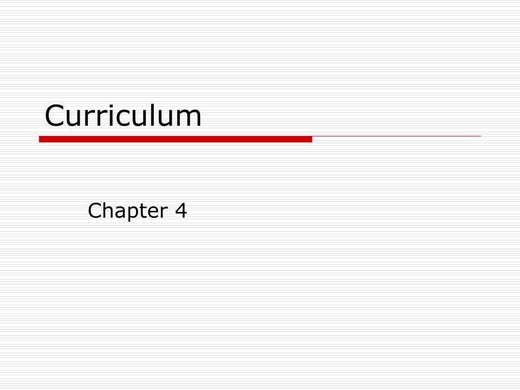 PPT - Curriculum PowerPoint Presentation, free download - ID:468405