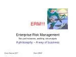 PPT - ERM 101 PowerPoint Presentation, free download - ID:2992041