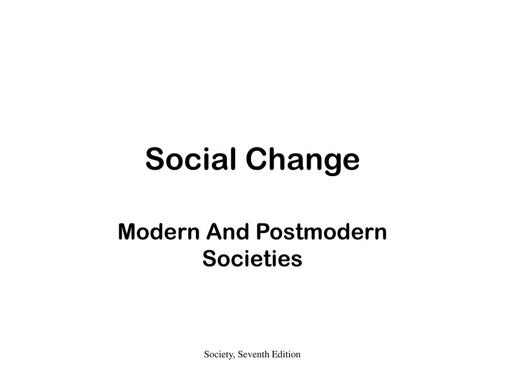PPT - Social Change PowerPoint Presentation, free download - ID:468658
