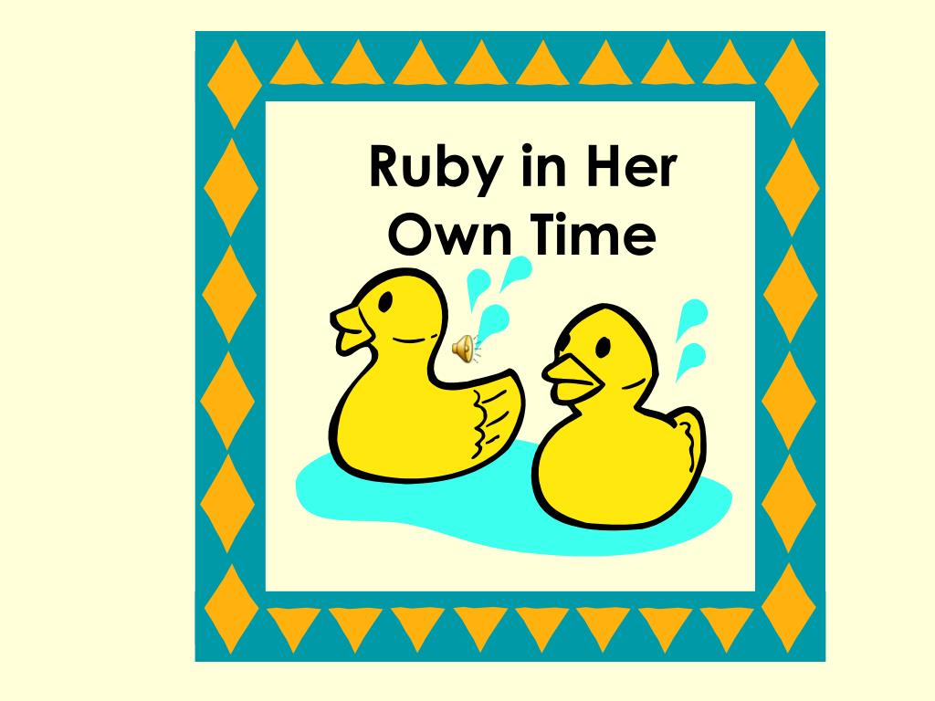 PPT - Ruby in Her Own Time PowerPoint Presentation, free download - ID ...