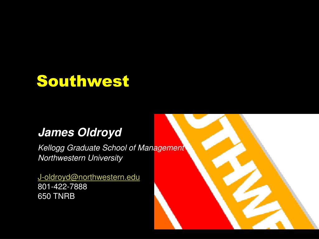 PPT - Southwest PowerPoint Presentation, free download - ID:469939